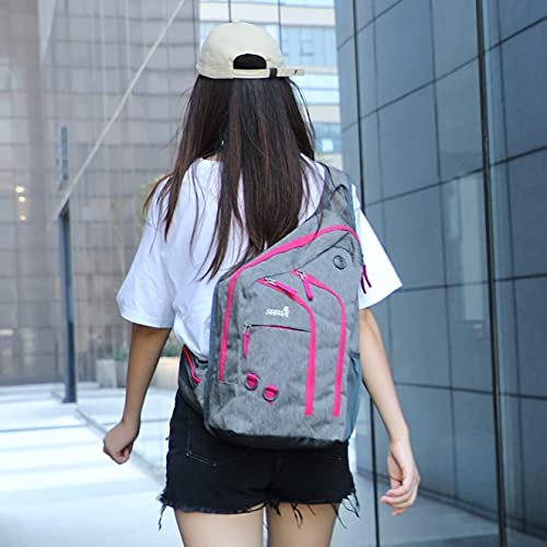 Plus Oversized Sling Backpack for Women, Durable Crossbody Backpack One Shoulder Backpack Daypack 28L