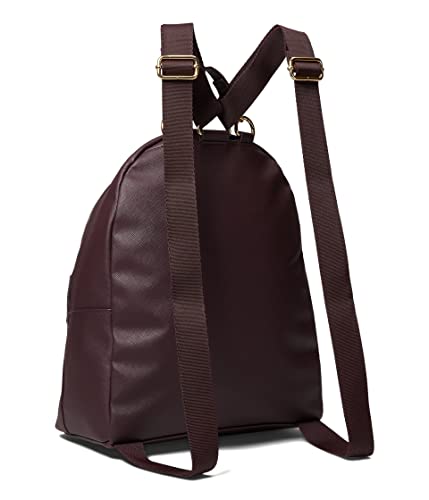 Tommy Hilfiger Kendall II Medium Dome Backpack Saffiano PVC Dark Cabernet One Size