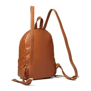 Steve Madden Mia Quilted Backpack Cognac One Size