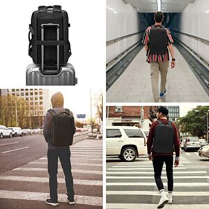 Travel Backpack,WUAYUR 15.6inch Laptop Backpack w/USB Port,40L Carry On Luggage