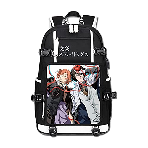 GO2COSY Anime Bungo Stray Dogs Backpack Daypack Student Bag School Bag Bookbag