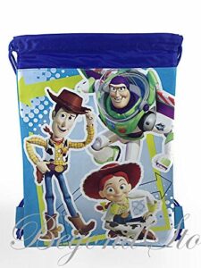 disney toys story 2 drawstring backpack tote bag