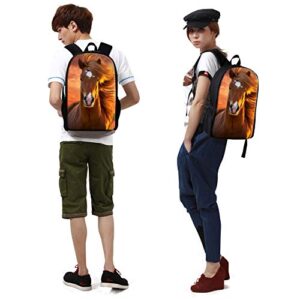 GIVE ME BAG Generic Children Horse Backpack Magazine Stylish School Bags for Kids