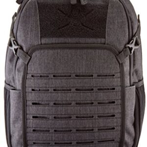 SAMURAI TACTICAL Katana Backpack, Black Heathered Woven, One Size