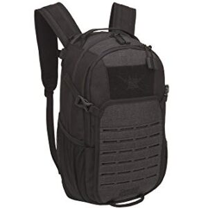 SAMURAI TACTICAL Katana Backpack, Black Heathered Woven, One Size