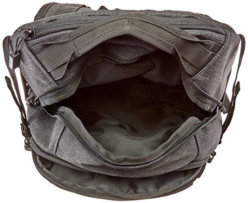 SAMURAI TACTICAL Katana Backpack, Black Heathered Woven, One Size