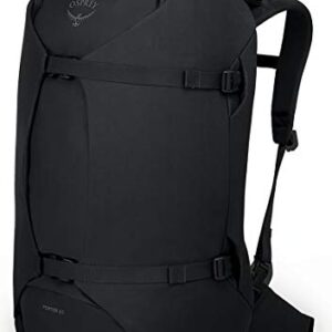 Osprey Porter 65 Travel Backpack, Black