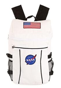 fun costumes adult nasa backpack standard white