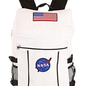 Fun Costumes Adult NASA Backpack Standard White