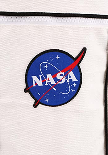 Fun Costumes Adult NASA Backpack Standard White