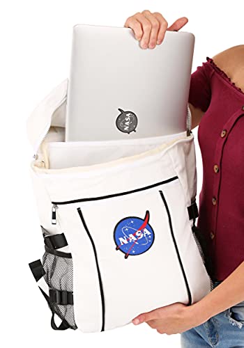 Fun Costumes Adult NASA Backpack Standard White