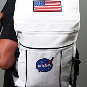 Fun Costumes Adult NASA Backpack Standard White