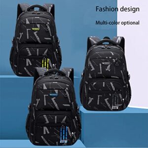 Travel Backpack Laptop Backpacks Men Women Water Resistant College School Bookbag Dark Blue