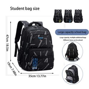 Travel Backpack Laptop Backpacks Men Women Water Resistant College School Bookbag Dark Blue