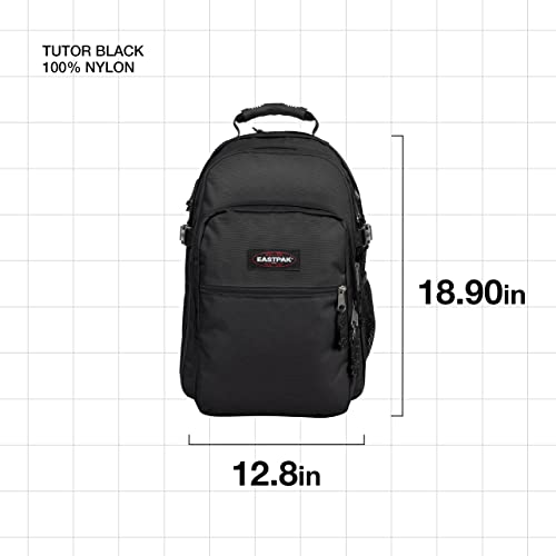 Eastpak Tutor Backpack - Bag for Laptop, School, Travel, Work, or Bookbag - Black