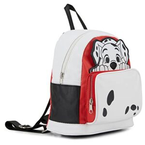 Disney 101 Dalmatians Cosplay Backpack - Girls, Boys, Teens, Adults - Officially Licensed 101 Dalmatians Faux Leather 10 Inch Mini Backpack