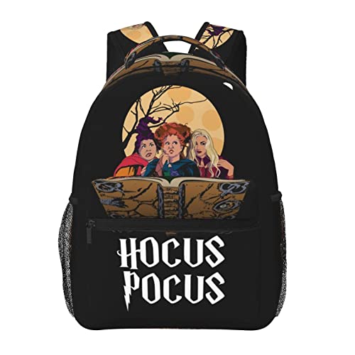 Ogkdlew Halloween Novelty Cartoon Character 16 In Girls School Bag Backpack Women'S Casual Travel Backpack