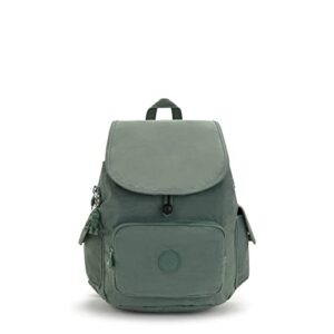 kipling city pack small backpack faded green n