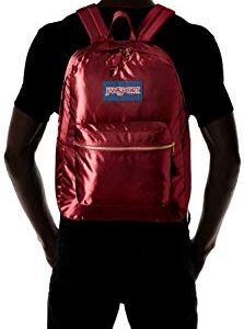 JanSport JS0A3C4W50C High Stakes Backpack, Russet Red/Rose Gold