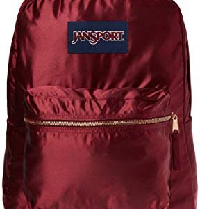 JanSport JS0A3C4W50C High Stakes Backpack, Russet Red/Rose Gold