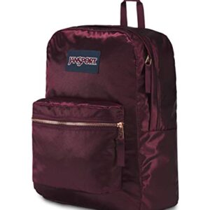 JanSport JS0A3C4W50C High Stakes Backpack, Russet Red/Rose Gold