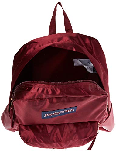 JanSport JS0A3C4W50C High Stakes Backpack, Russet Red/Rose Gold