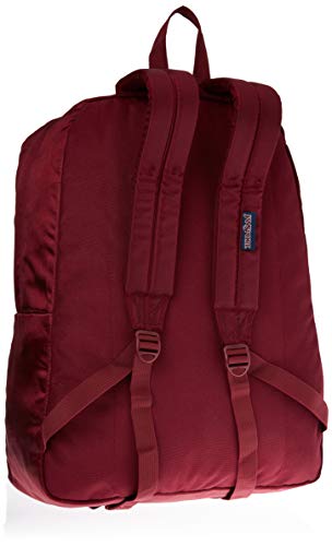 JanSport JS0A3C4W50C High Stakes Backpack, Russet Red/Rose Gold