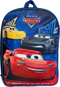 ruz cars lightning mcqueen 15″ school bag backpack