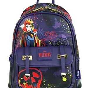 KBNL Villains - Evil Queen 11' Vegan Leather Mini Backpack - A21828, Multicoloured, Medium