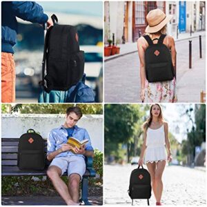 YAMTION 17inch Backpack for School Business Travel,Computer Bookbag Schoolbag for Work Office College High School Teen Men Boy Women Girl