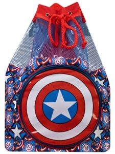 marvel kids captain america swim bag