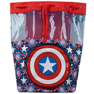 Marvel Kids Captain America Swim Bag