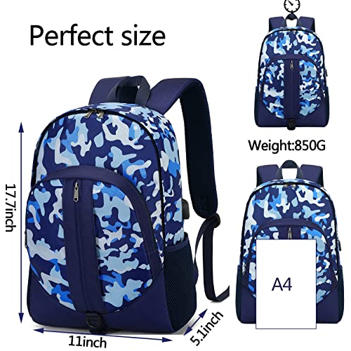 BTOOP Backpack for Boys Cool Bookbag Elementary Kids School Bag Travel Daypack