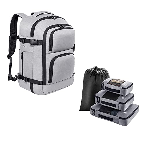 Dinictis Carry on Backpack Bundle | Travel Travel Packing Organizers Gifts for Men & Women