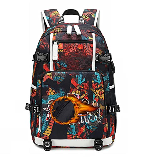 Convenient USB Cartoon School Bag Casual Fashion Bags Computer Cool Travel Multifunction Backpack