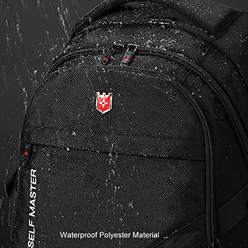 King'sGuard Laptop Backpack,Business Water Resistant Laptop bag Backpack with USB Charging Port Gift for Men Fits 16 inch Laptop (16inch)