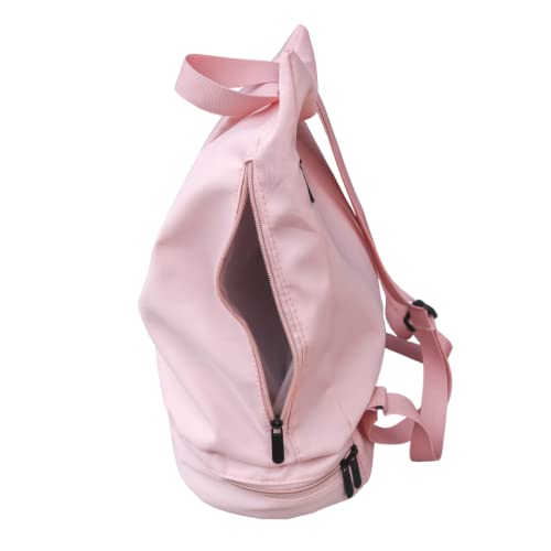 GymnasticsHQ Gymnastics Backpack - Small Work Hard, Dream Big Gymnast Bag (Black)