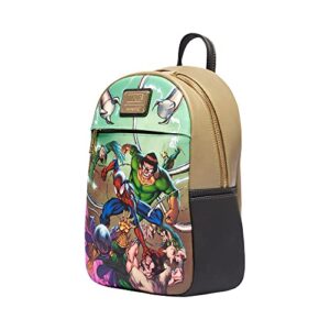 Loungefly Marvel: Spider-Man Sinister 6 Mini-Backpack, Amazon Exclusive