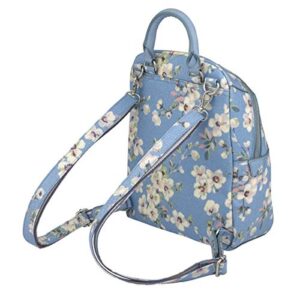 Cath Kidston Smart Zipped Backpack BlossomSoft Blue