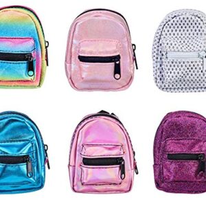 REAL LITTLES RLITTLES01B Mini Backpacks, Multicolored, 8.6 x 12.5 x 5.8cm