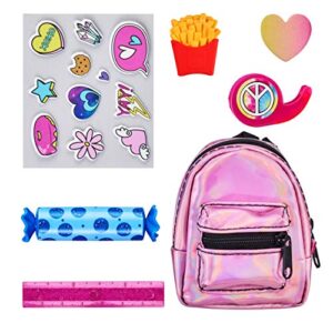 REAL LITTLES RLITTLES01B Mini Backpacks, Multicolored, 8.6 x 12.5 x 5.8cm