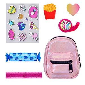 REAL LITTLES RLITTLES01B Mini Backpacks, Multicolored, 8.6 x 12.5 x 5.8cm