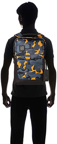 Moleskine Laptop, Camouflage Nero/Giallo, Go Backpack