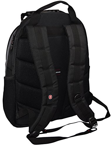 SwissGear Pulsar 16 Padded Laptop Backpack - Black/Gray