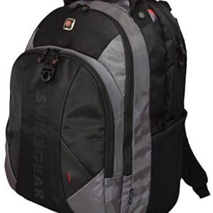 SwissGear Pulsar 16 Padded Laptop Backpack - Black/Gray