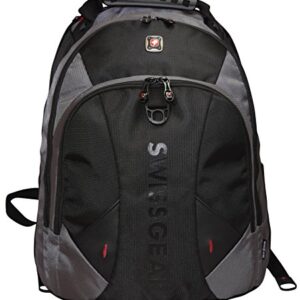 SwissGear Pulsar 16 Padded Laptop Backpack - Black/Gray