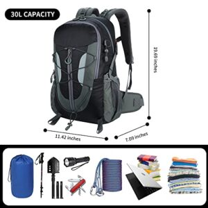 Russel Molly 30L Hiking Bakcpack Water Resistant Travel Backpack Lightweight Small Daypack