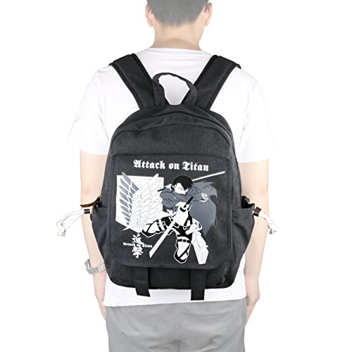 Innturt Classic Anime Canvas Backpack Rucksack Bag School Backpack AOT