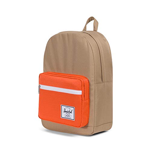 Herschel Pop Quiz Backpack, Kelp/Vermillion Orange, Classic 22L