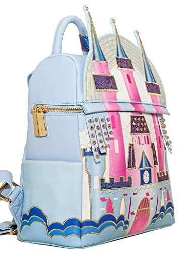 Danielle Nicole X Disney Sleeping Beauty Castle Mini Backpack - Fashion Cosplay Disneybound Cute Backpacks Multicolor